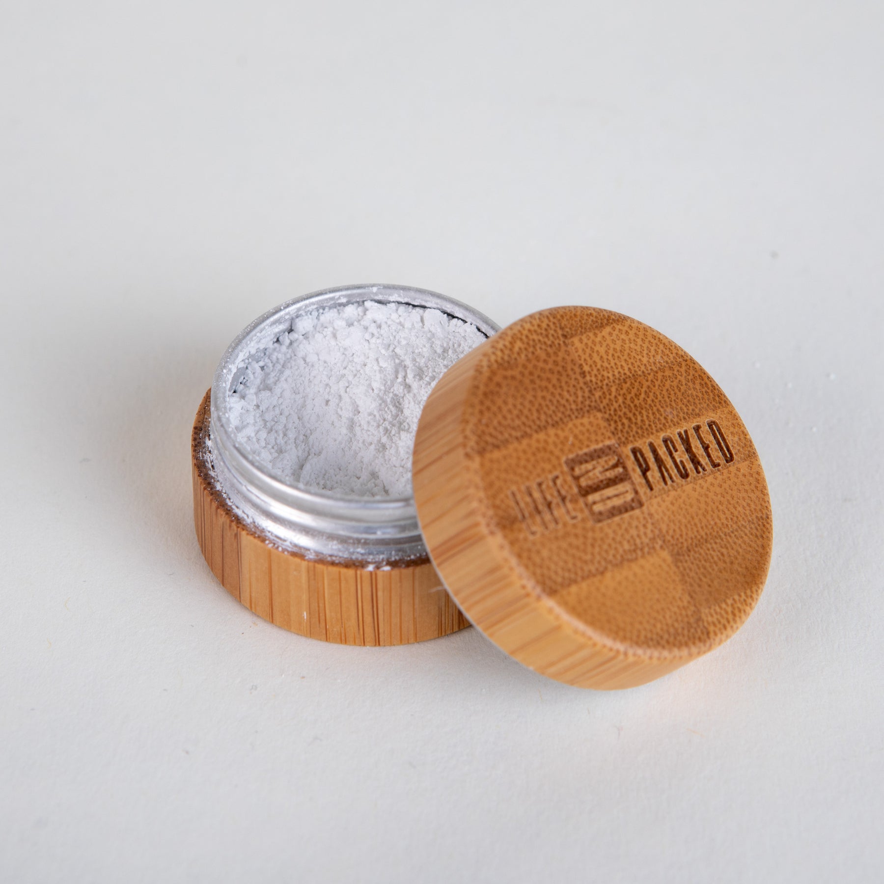 Tooth Powder with Bamboo Container